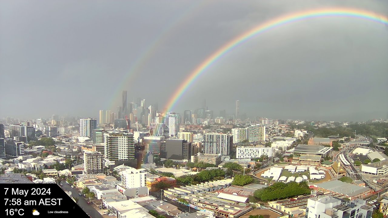 Brisbane Weather 7 May 2024 Time Lapse - YouTube