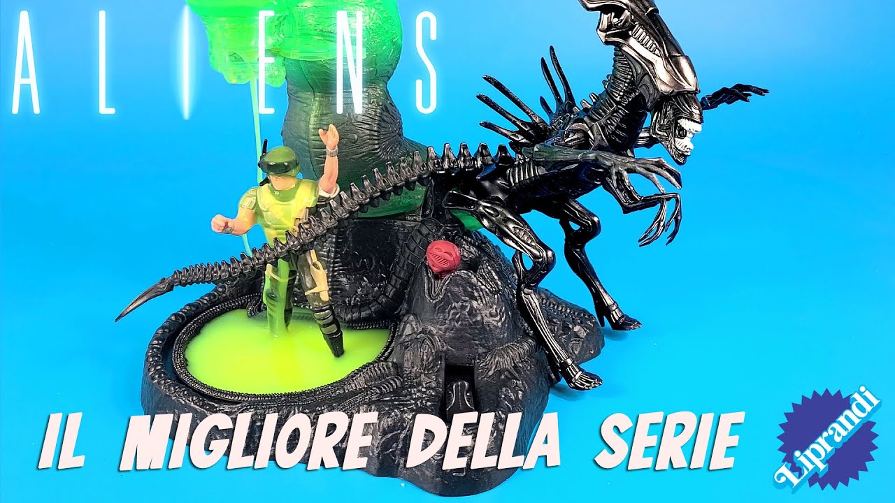 ALIENS IL VISCIDISSIMO QUEEN HIVE PLAYSET - KENNER 1994 - BACK THEN ...