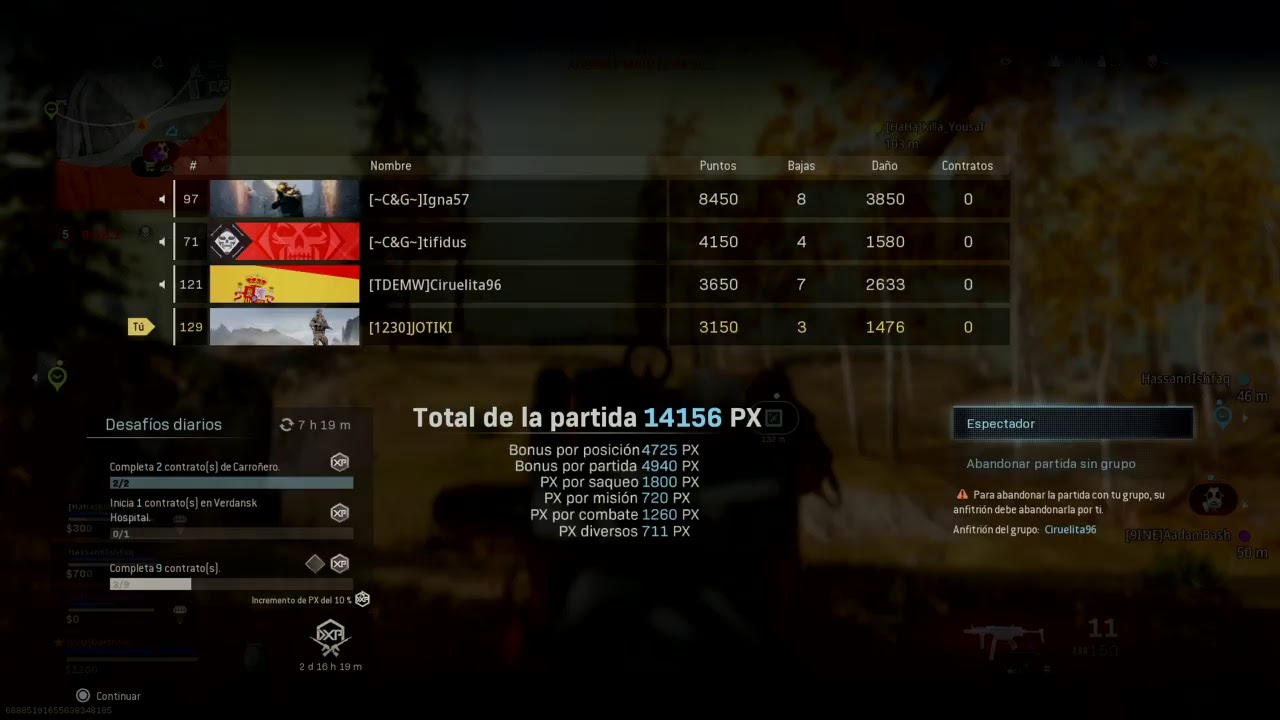 Torneo warzone En directo!!!!! 3-jornada - YouTube