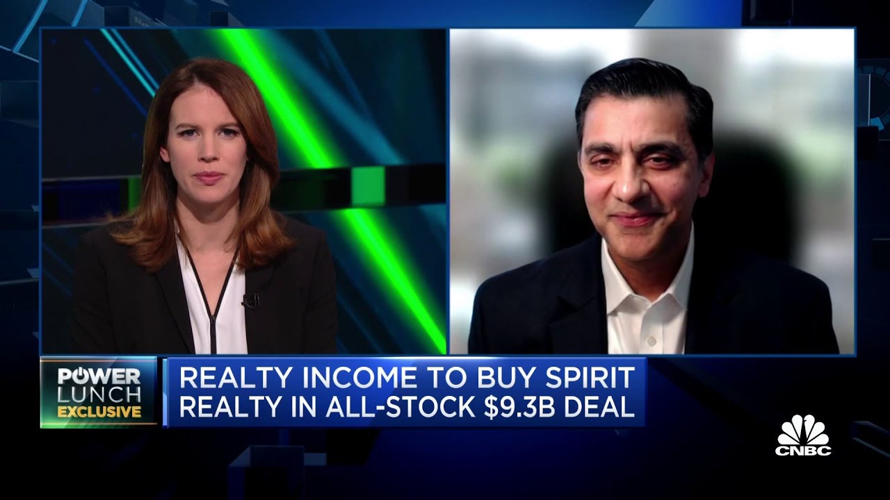 Here's why Realty Income is buying Spirit Realty in an all-stock deal ...
