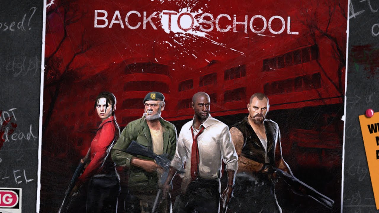 Left 4 Dead 2 Back To School Solo Expert Realism Youtube