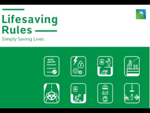 Saudi Aramco life saving rules - YouTube