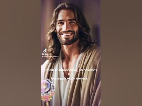 La sonrisa de Jesús siempre triunfa sobre el miedo."#jesus#viral#mundo #mensajes #vida#dios#amor ...