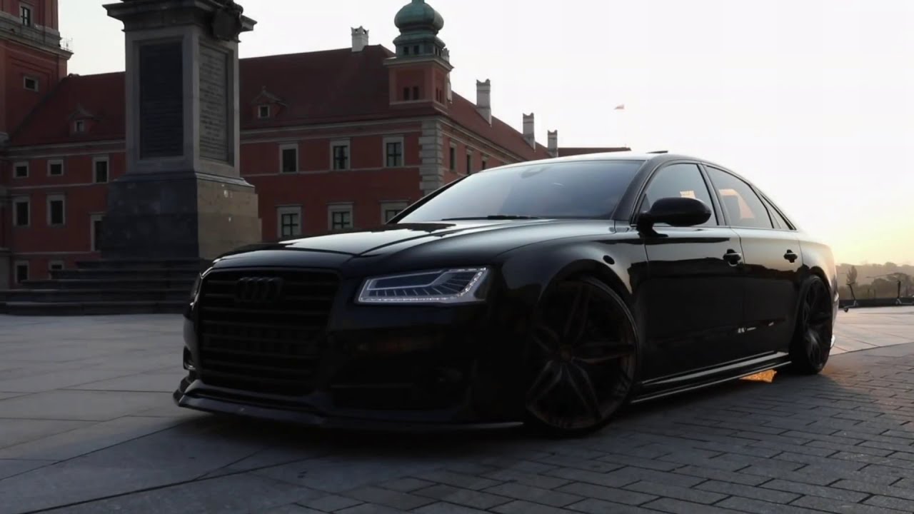INSANE 1000NM AUDI S8 D4 PLUS WHEELSPIN ON ALL FOUR Murdered out ...