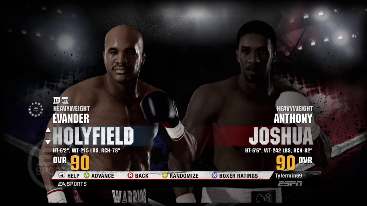Evander Holyfield vs Anthony Joshua | Full Fight | Fight Night Predicts ...