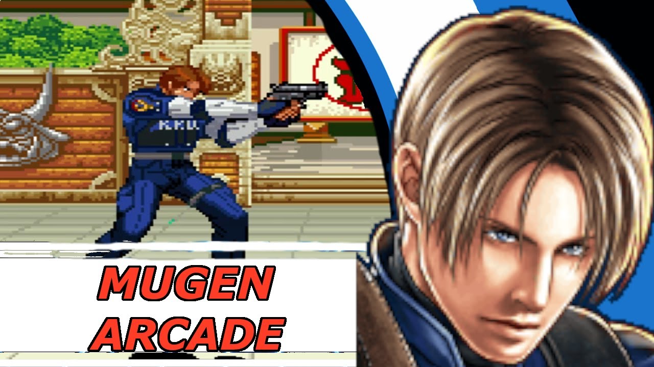 Mugen Arcade Mode with Real Police Dude - YouTube