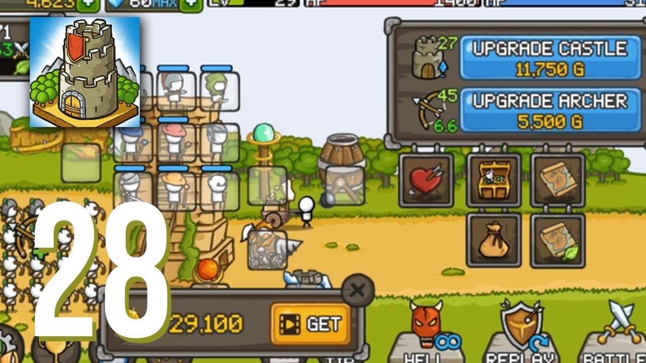 Grow Castle - Gameplay Walkthrough Part 28 (Android, iOS) - YouTube