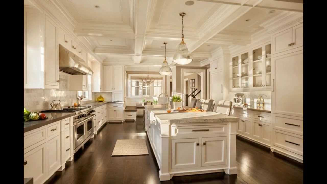 16 Pictures of Large Luxury Kitchens Designs - YouTube