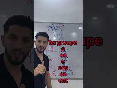 Conjugaison du verbe « offrir » - YouTube