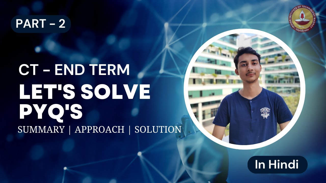 IITM Computational Thinking End Term Summary & PYQ | IIT Madras Online Bs Degree #iitmadras ...