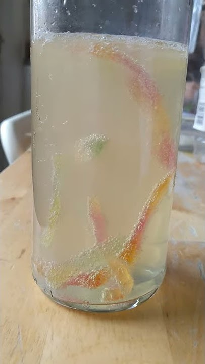 Dancing Gummy Worms Science Experiment - YouTube