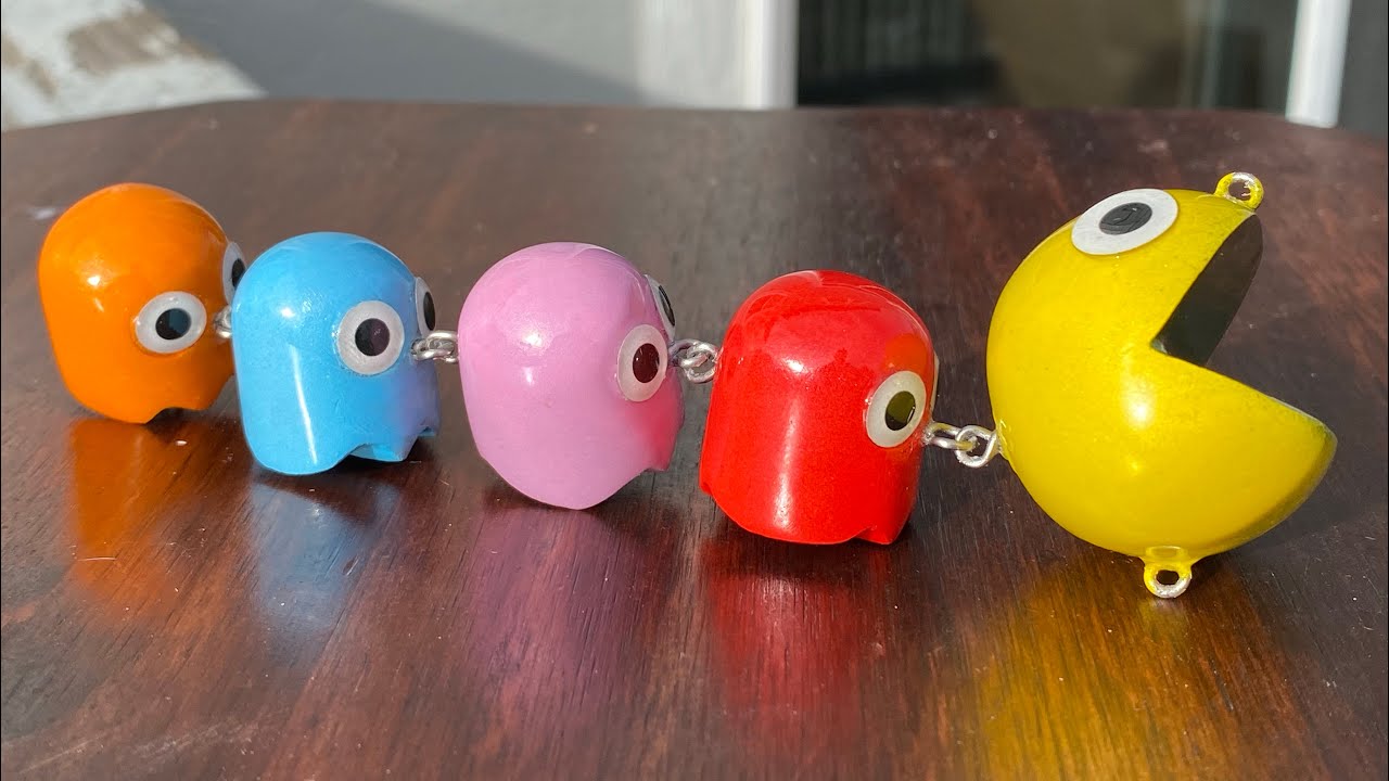 It’s finally Done PAC MAN and the GHOST GANG #wackylures #pacman # ...
