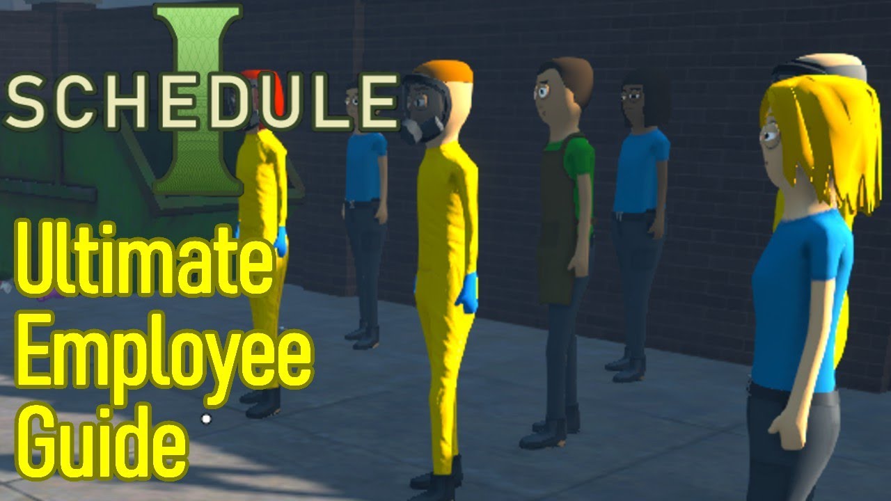 Schedule 1 employee guide / tutorial, how to use workers, automate ...