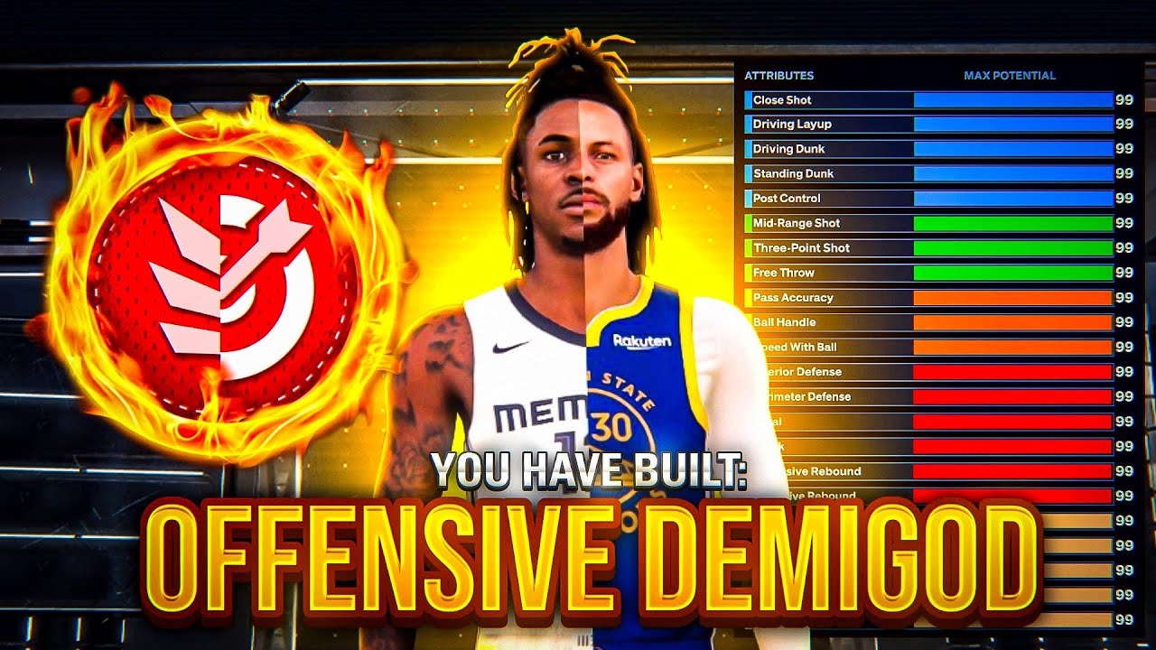 *New* Best 6’4 Unpatchable demigod pg build | is Gamebreaking on NBA ...