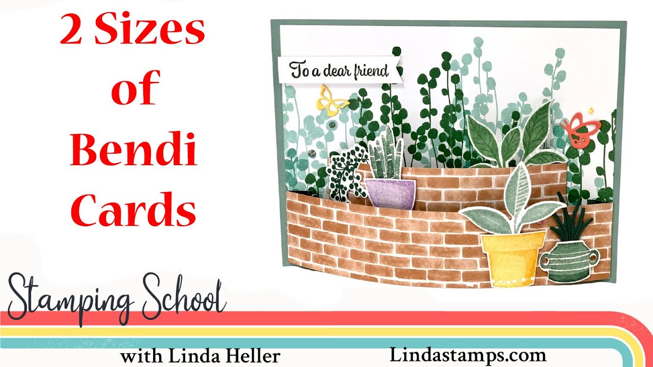 Plentiful Plants: 2 Sizes of Bendi Cards - YouTube