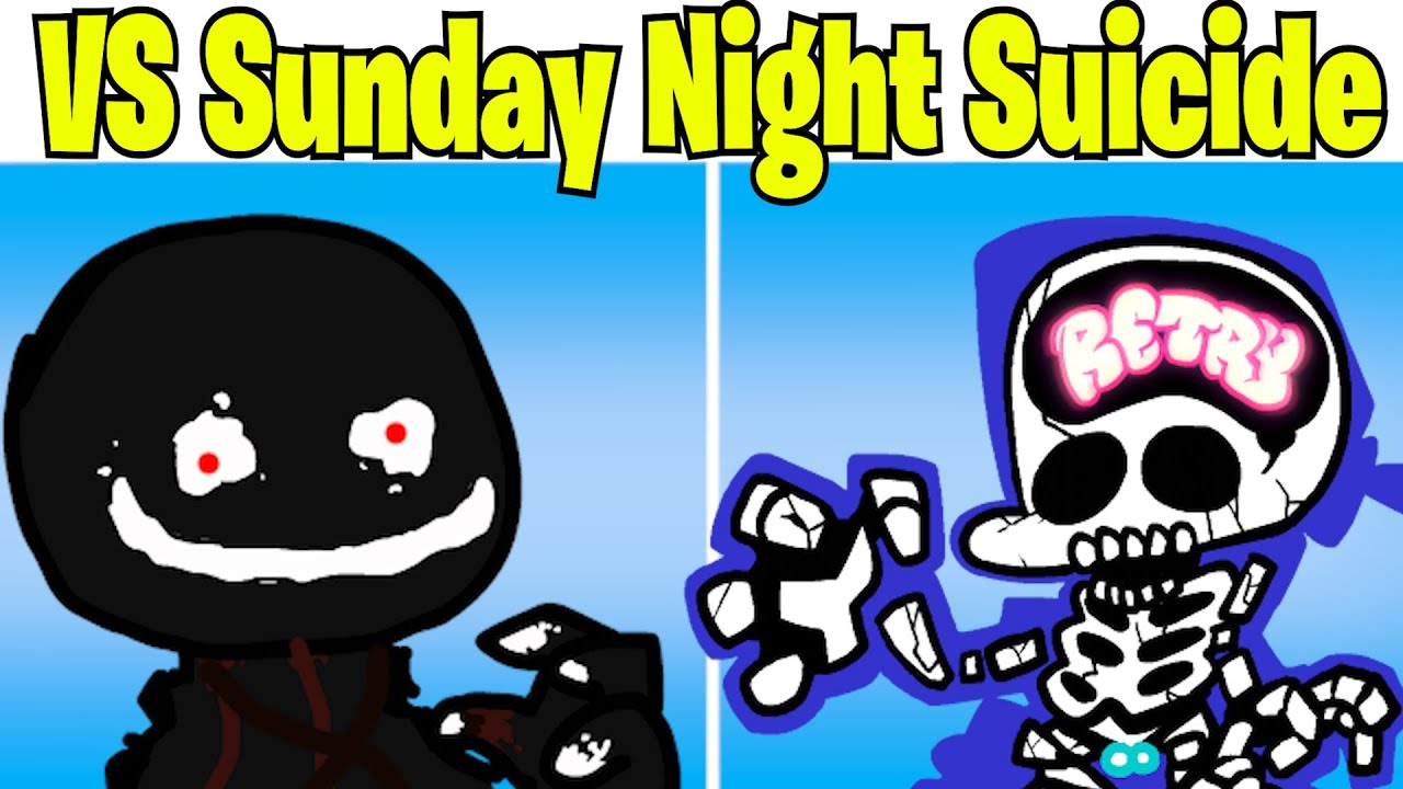 Sunday Night Suicide VS Friday Night Funkin' (FNF Suicide Mouse Mod ...