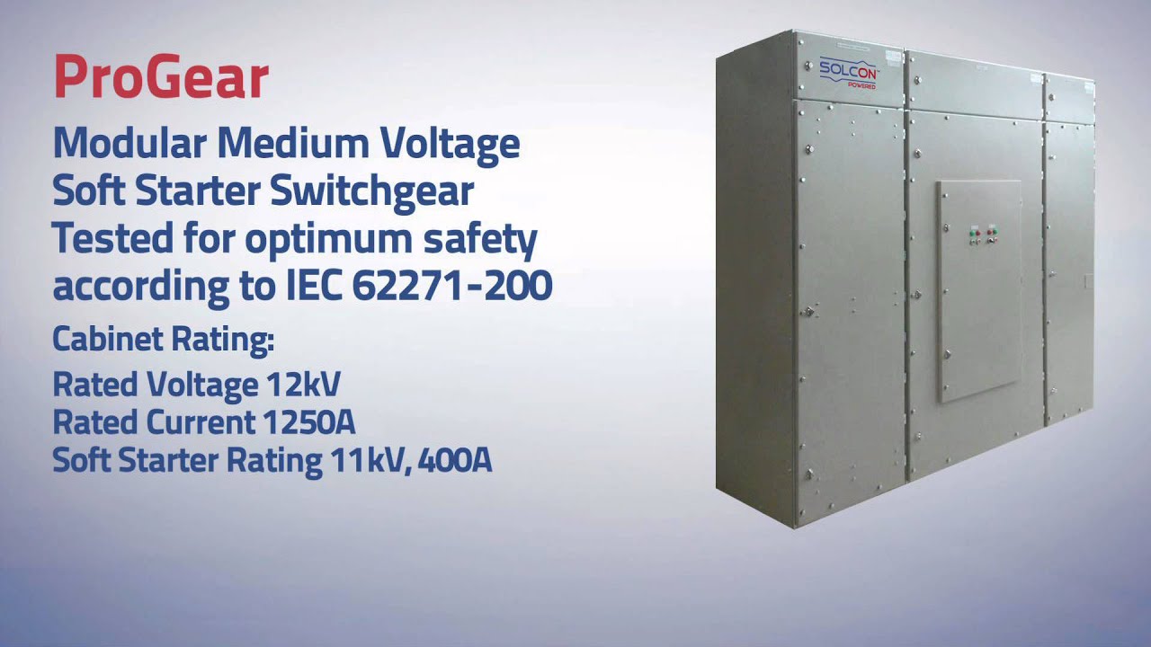 Solcon's ProGear, Fully Type Tested Arc Resistant Medium Voltage ...