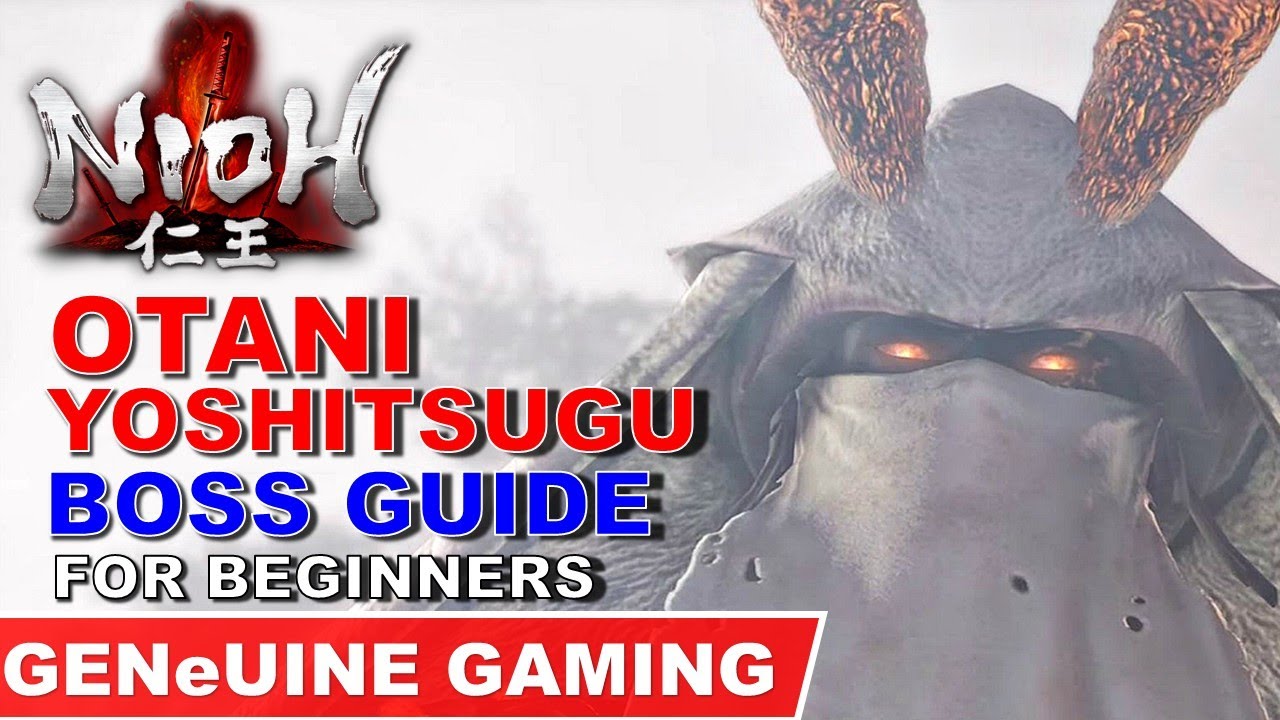 Nioh 1 Otani Yoshitsugu