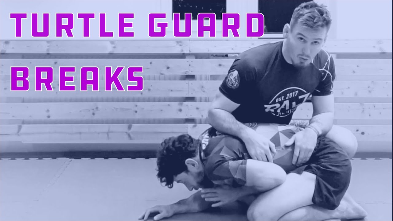Ways to break Turtle Guard in Grappling - YouTube