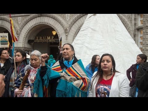 Indigenous Peoples Movement Rally - YouTube