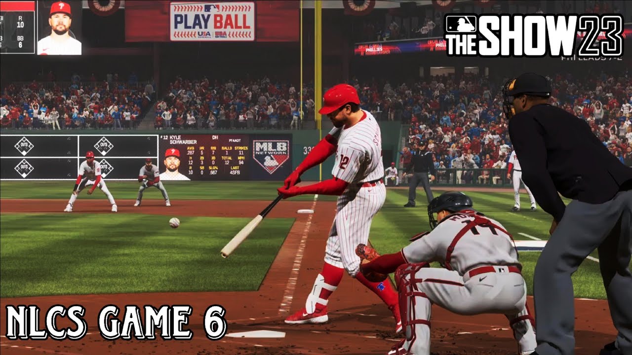 ⚾ Philadelphia Phillies vs Arizona Diamondbacks! ⚾ NCLS Game 6! MLB the ...