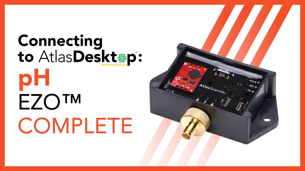 Connecting an EZO Complete-pH to the AltasDesktop Monitoring Software ...