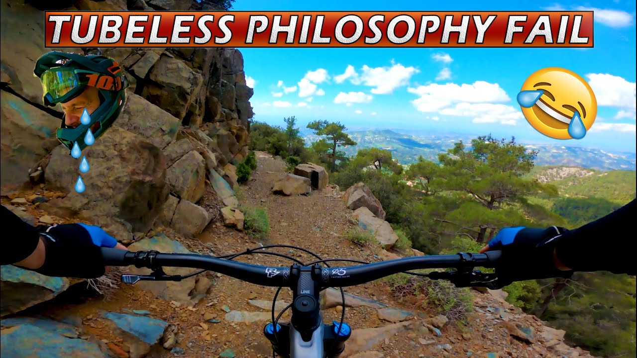 Tubeless My @ss!!! First Time Riding Atalanti-Persefoni-Psilo Dentro ...