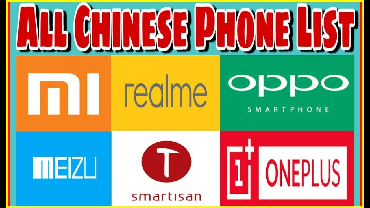 All Chinese Smartphone List in Detailed | Digital INFO - YouTube