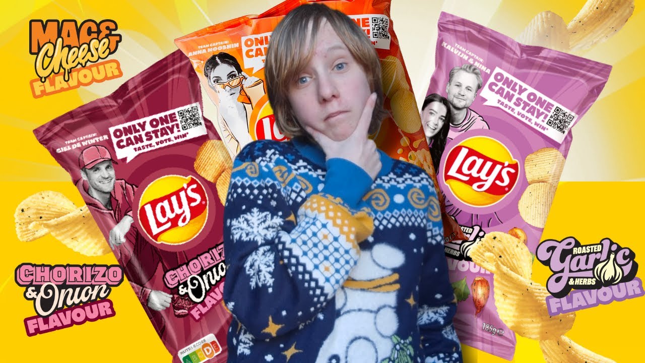 welke Lay's influencer chips vind ik het lekkerst 🤤 - YouTube