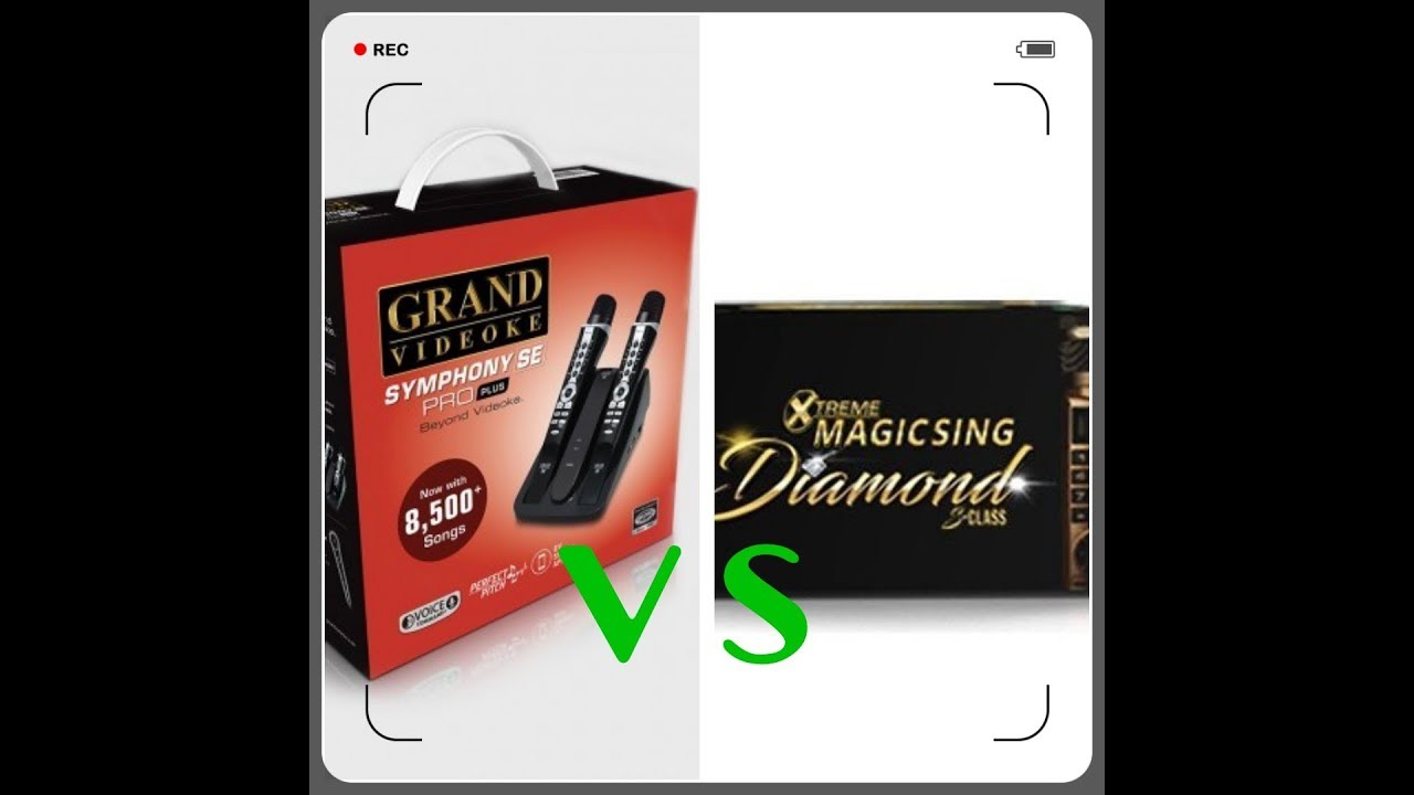 2019 Xtreme Magic Sing DIAMOND VS 2019 Grand Videoke Symphony 3 PRO ...
