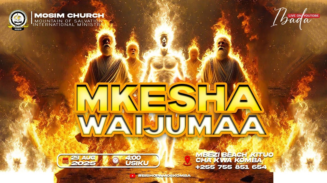 MKESHA WA IJUMAA :SOMO/ MAOMBI YA KUZIKATA PEMBE ZA MASHETANI \Bishop ...