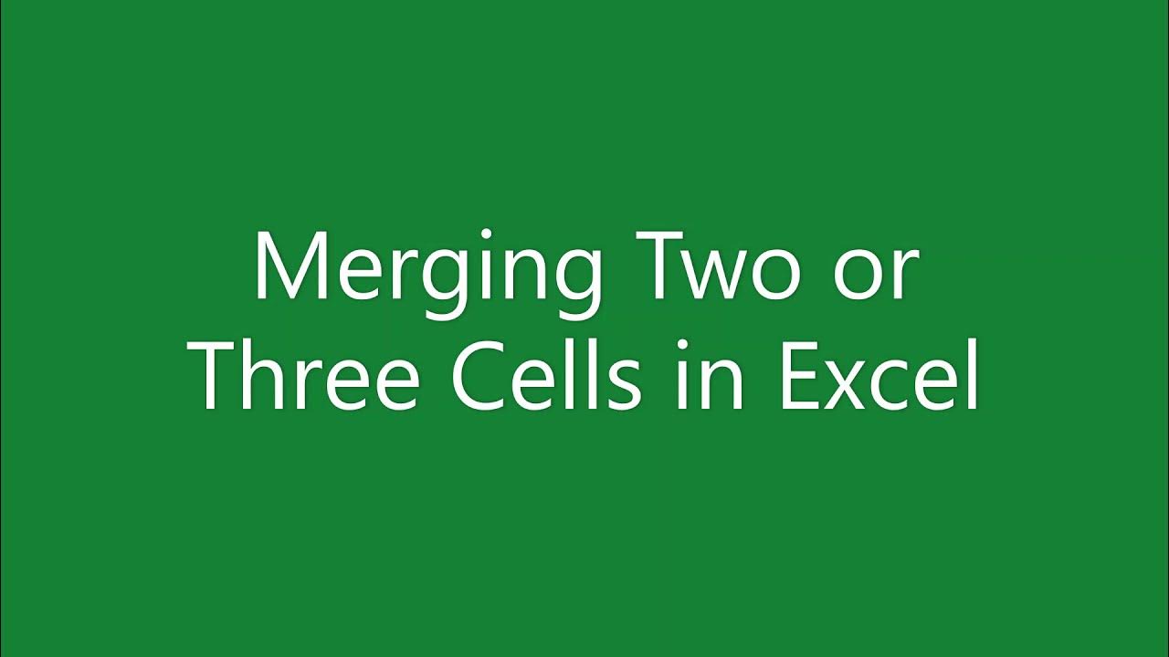 How To Merge Cells In Microsoft Excel 365 Merging cells YouTube how-to-merge-cells-in-microsoft-excel-365-merging-cells-youtube