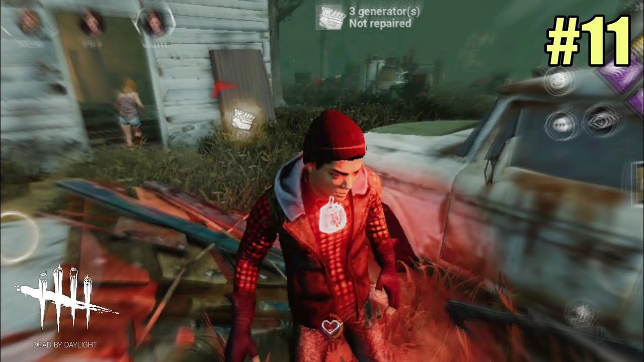 Dead By Daylight Mobile Gameplay - The Trapper Killer is behind me ...