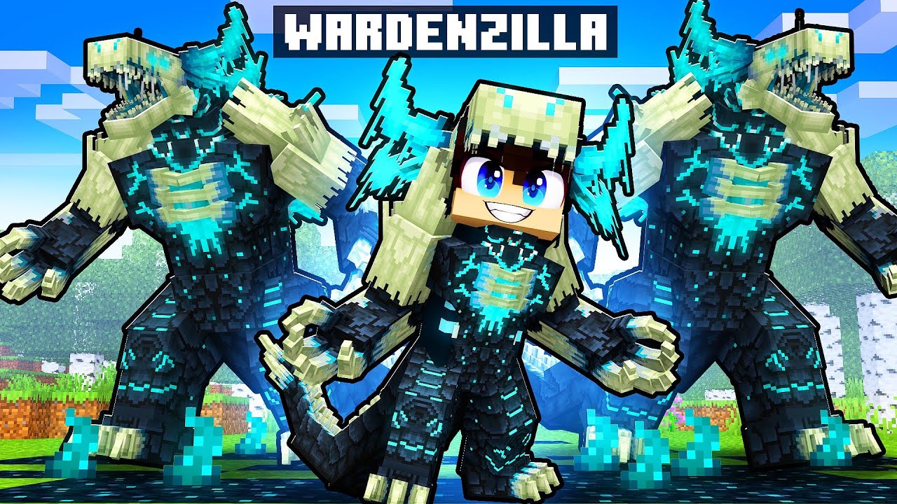 JOGANDO como um WARDENZILLA no Minecraft! - YouTube