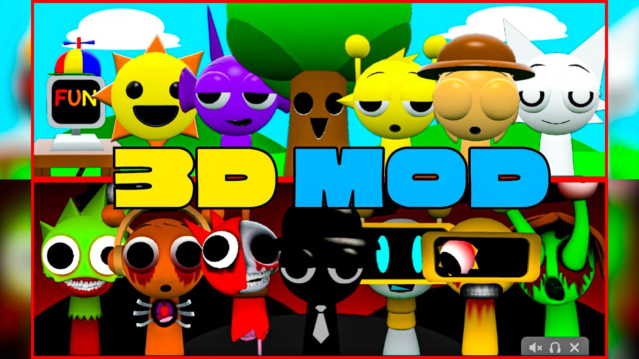 What Happens When Sprunki Becomes 3D? (Game-Changing Mod) - YouTube