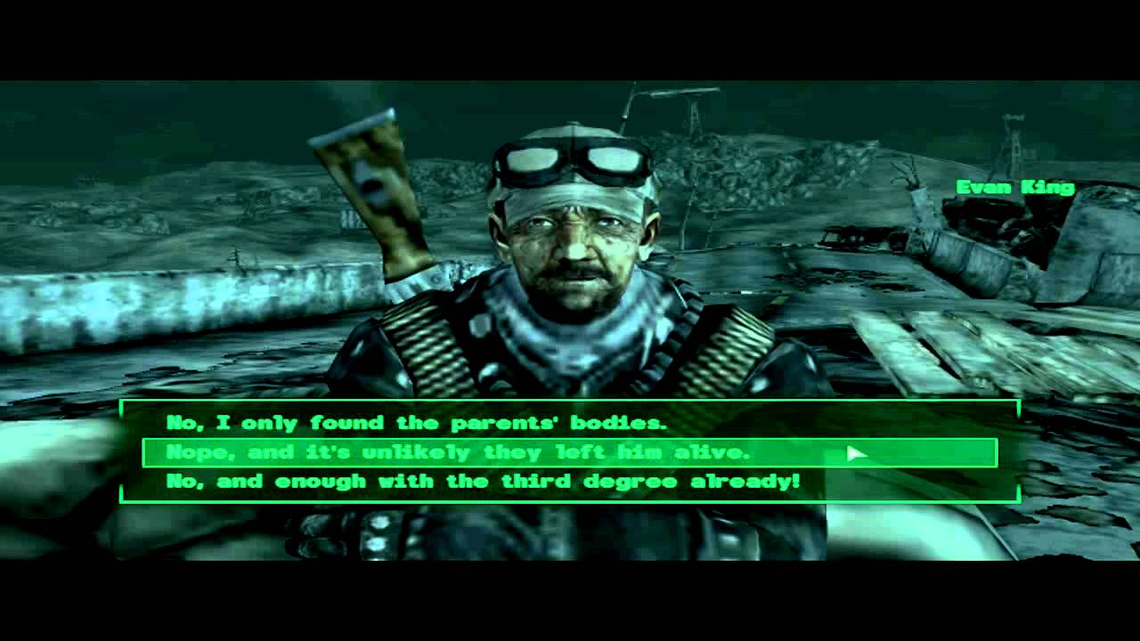 Fallout 3 Walkthrough Side Quest Blood Ties Part 2 - YouTube