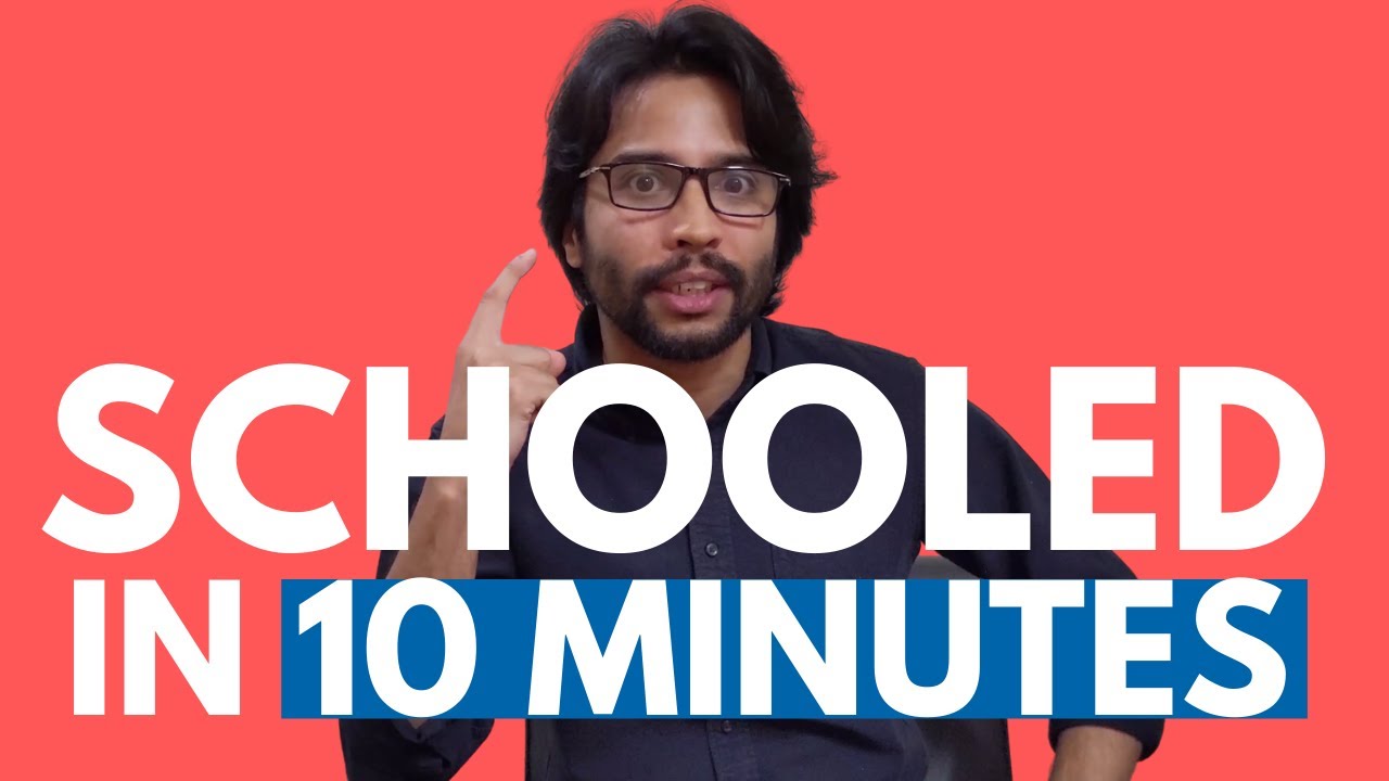 SCHOOLED IN 10 MINUTES by AHMAD ASHIK - YouTube