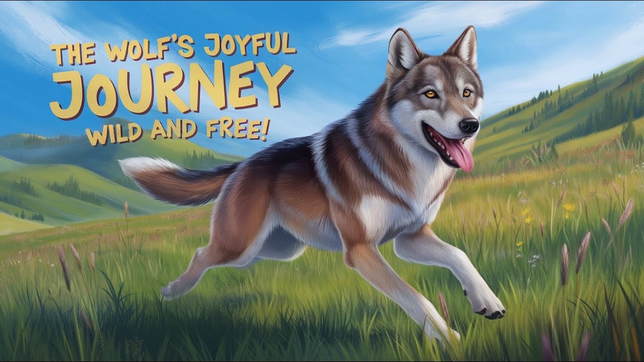 "The Wolf’s Joyful Journey: Wild and Free" - YouTube