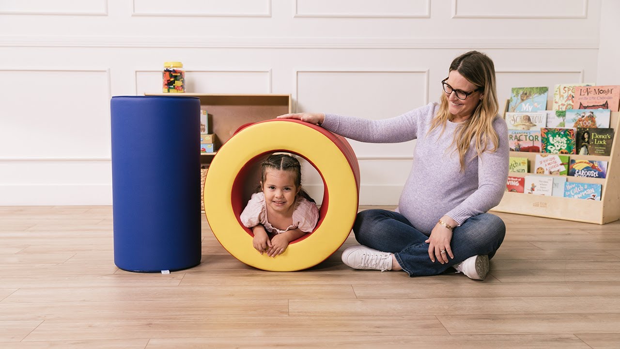 ECR4Kids SoftZone® Tumble, Roll and Crawl - YouTube