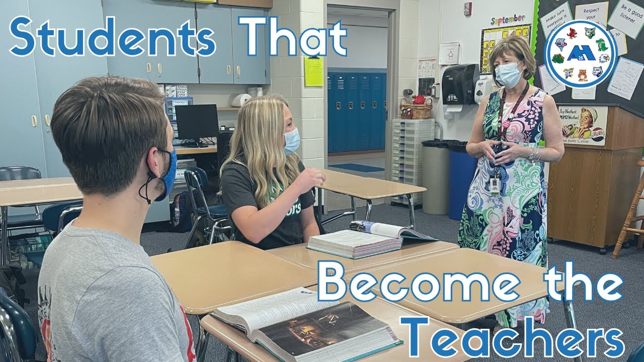 Out & About | Students That Become the Teachers - YouTube