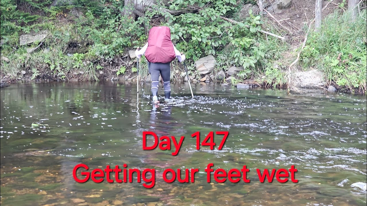 AT day 147. M 2060.7 to 2082.7. Three river crossings and 22 miles into ...