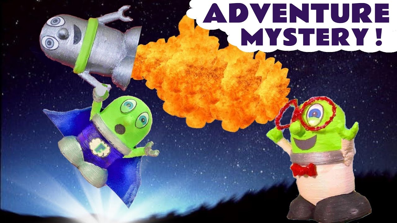 Robot Funling Mystery Adventure Story With Funlings Toys - YouTube