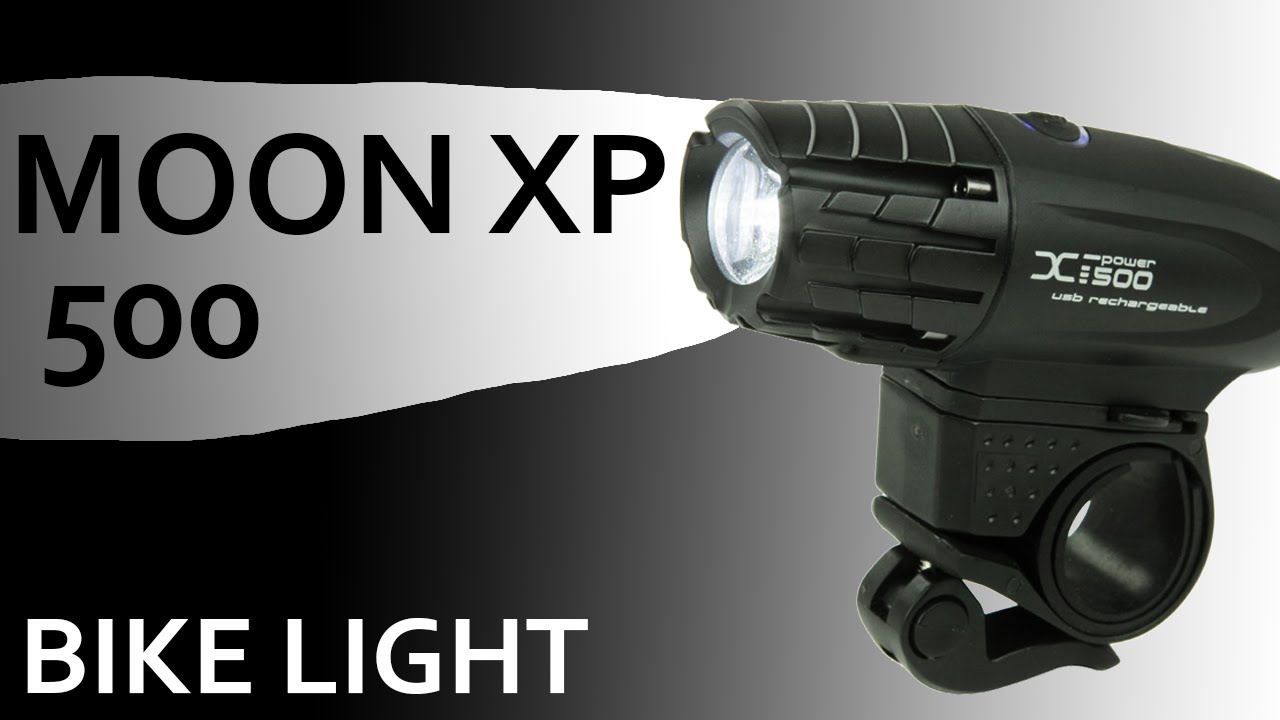 Moon XP 500 Bike Light Review! - YouTube