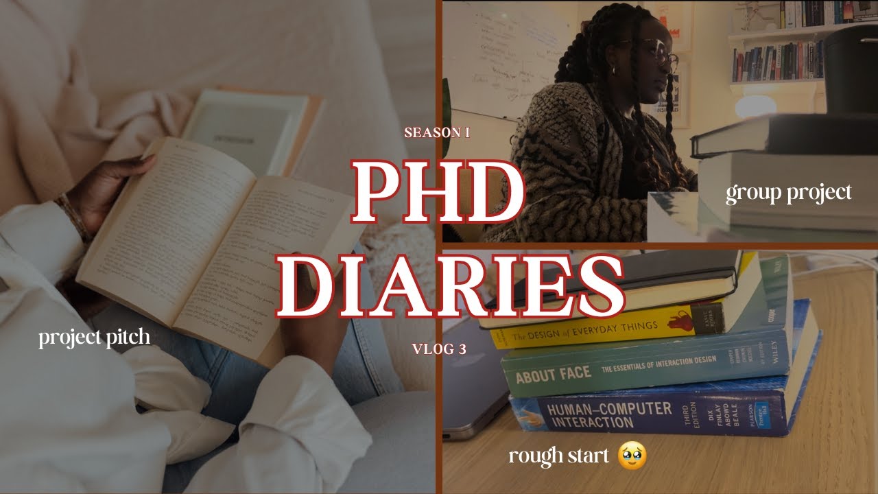 week in my life as a phd student - YouTube