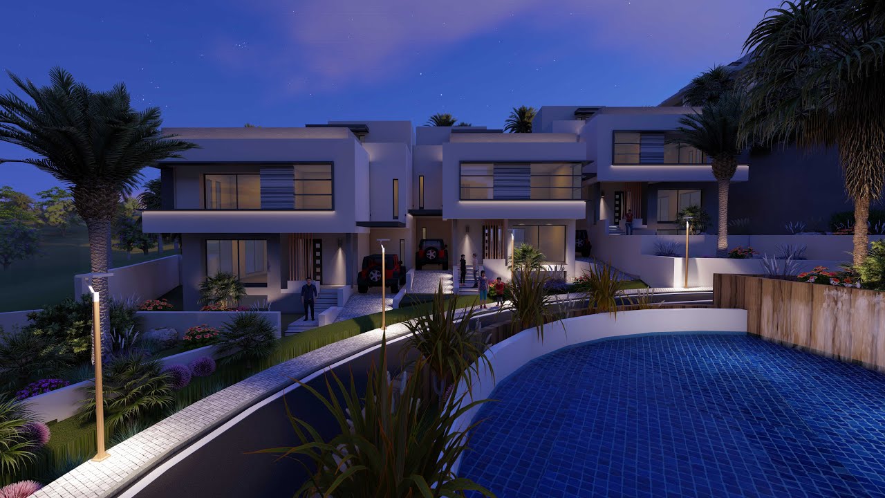 Villas à vendre à Tanger _Residence California_ - YouTube
