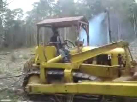 allis chalmers HD7 detroit powered dozer 1942 - YouTube