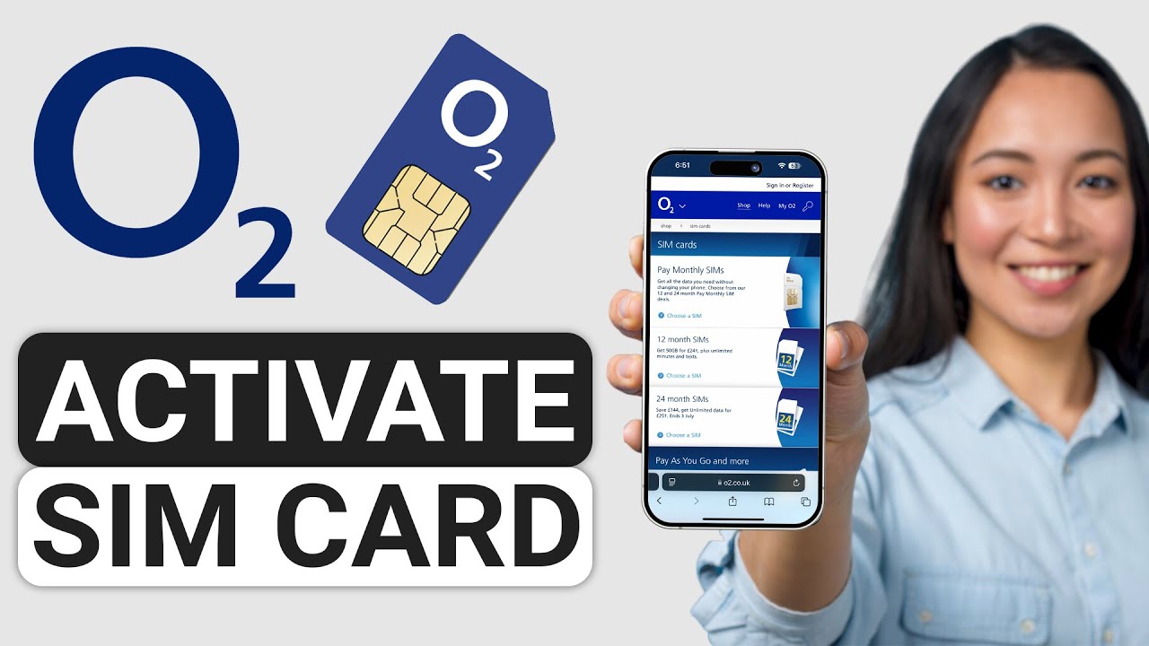 How to Activate O2 Sim Card in UK (Quick & Easy) - YouTube