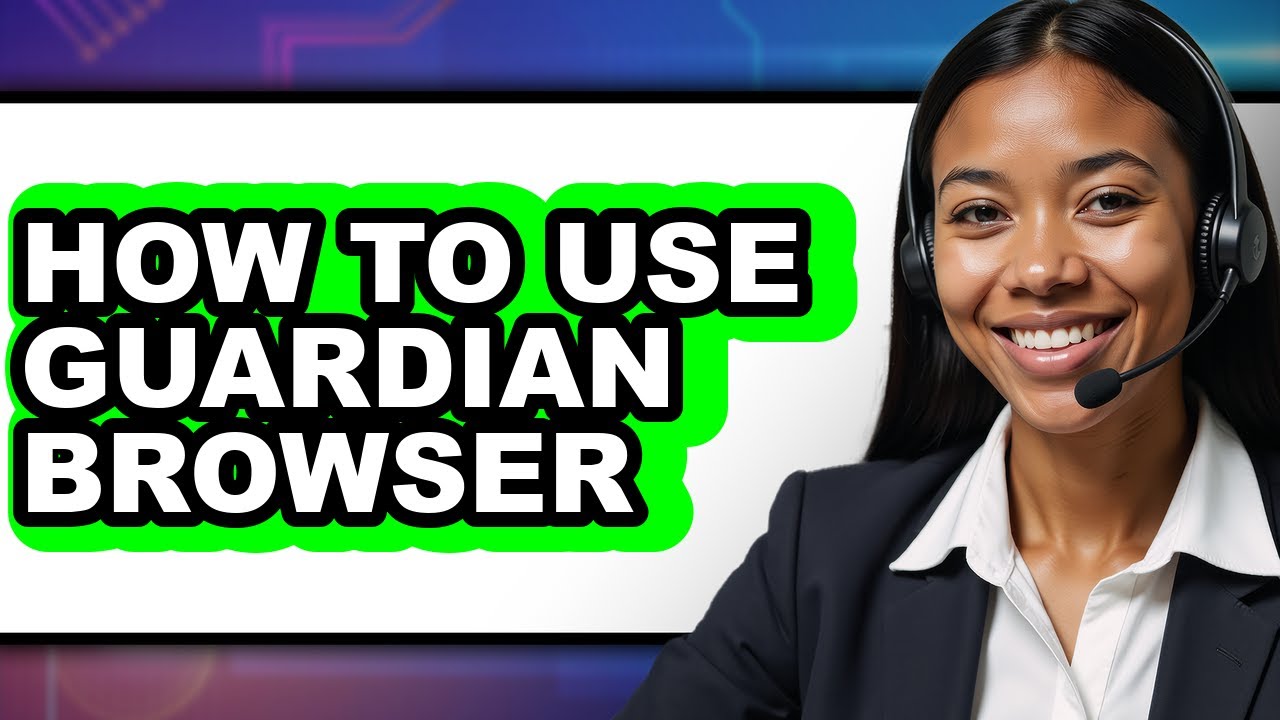 How to Use Guardian Browser (full Guide) - YouTube