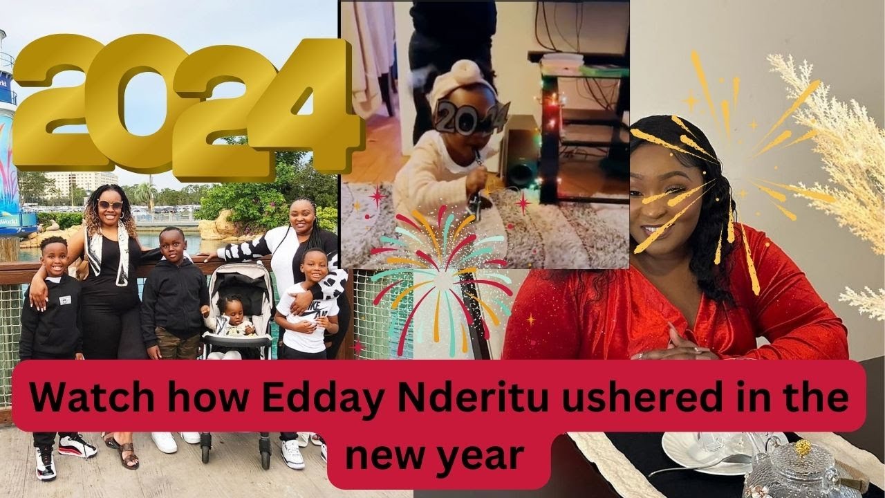 Watch how Edday Nderitu ushered the in new year #eddaynderitu #samidoh ...