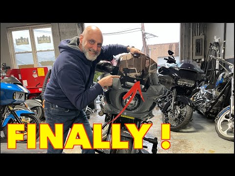 The Perfect Windscreen Arrived ! Klock Wertks 8" Bronze Install ...